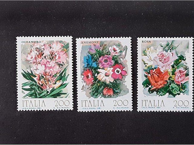 Marke 1939 Italia flora cela serija