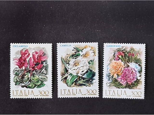 Marke 1938 Italia flora cela serija