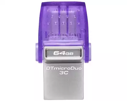 KINGSTON 64GB DataTraveler MicroDuo 3C USB 3.2 flash DTDUO3CG3/64GB