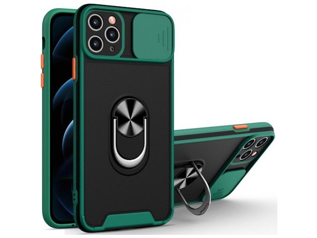 MCTR8-IPHONE 13 Mini * Futrola Magnetic Defender Silicone Dark Green (239)