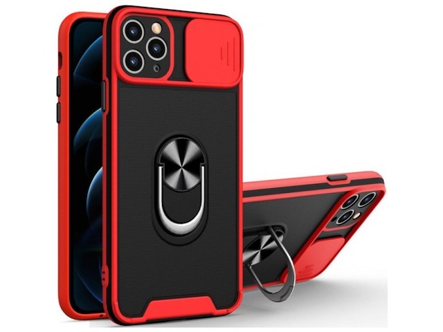 MCTR8-IPHONE 12 * Futrola Magnetic Defender Silicone Red (239)