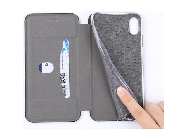 MCLF11-XIAOMI Mi 10/Mi 10 Pro * Futrola Leather FLIP Black (249)