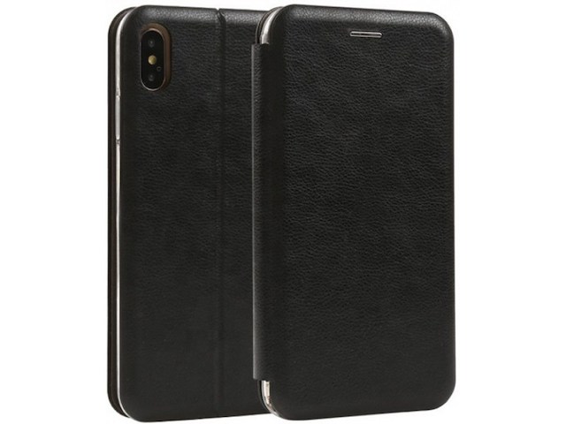 MCLF11-IPHONE 13 Pro Max * Futrola Leather FLIP Black (249)