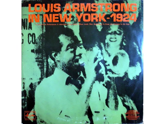 LP: LOUIS ARMSTRONG - IN NEW YORK 1924