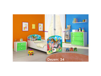 ACMA 1 krevet za decu 160x80 GRATIS DUSEK dezen 34