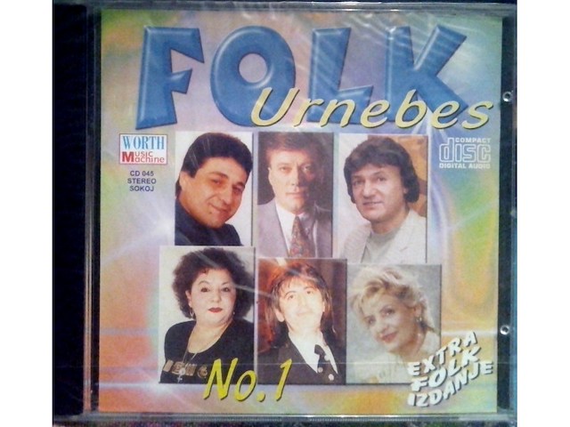 FOLK URNEBES NO.1 - EXTRA FOLK IZDANJE CD u Foliji