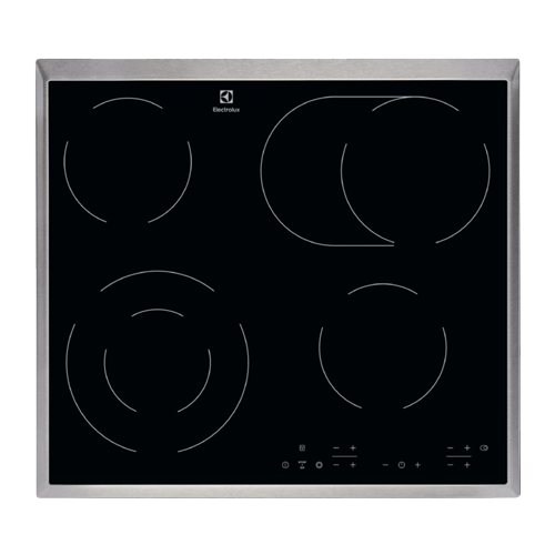 Electrolux EHF6346XOK Ugradna staklokeramička ploča, senzorsko upravljanje, OptiFit Frame™ INOX