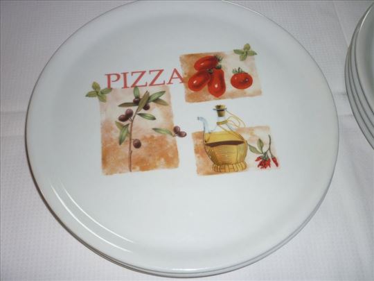 Pizza tanjiri Original Porcelan- Italy 10 kom
