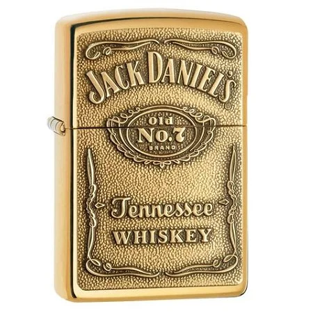 Zippo Jack Daniels Brass 254JD 428