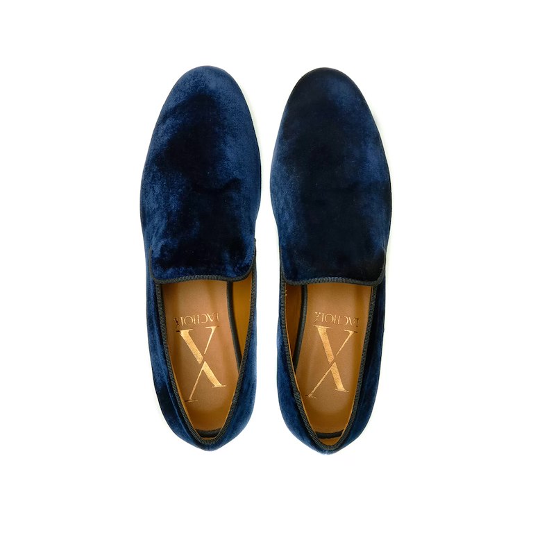 Ženske cipele Lachoix Velvet Blue plave boje