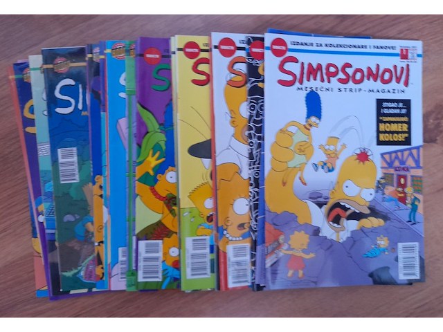 Simpsonovi, Komplet od 24 stripa