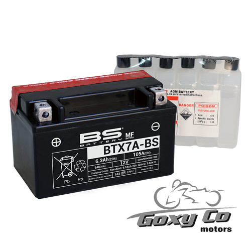 Akumulator BS BTX7A-BS Gel