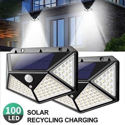 Solarni Reflektor-Lampa sa 100 LED Lampica novo