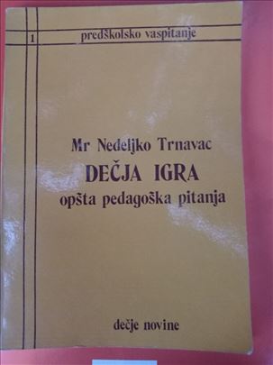 "Dečja igra - opšta pedagoška pitanja"