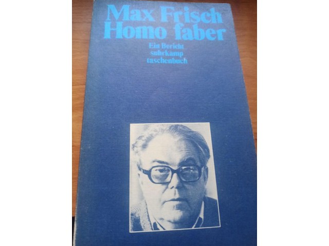 Max Frisch HOMO FABER Nemački jezik