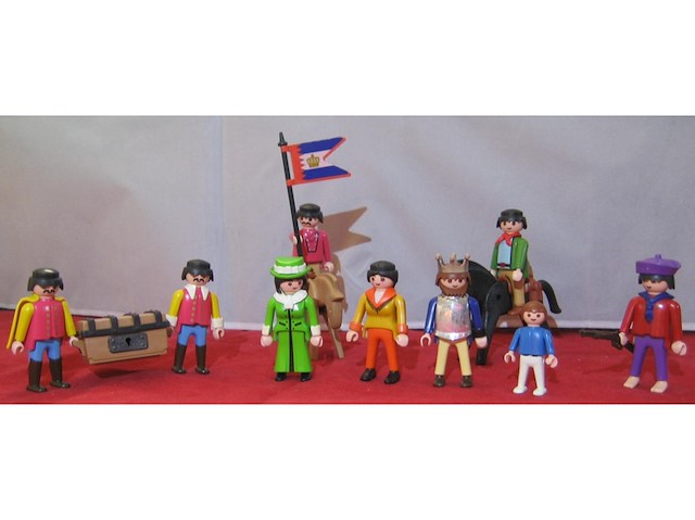 PLAYMOBIL FIGURICE SVE SA SLIKE /T42-173xy/