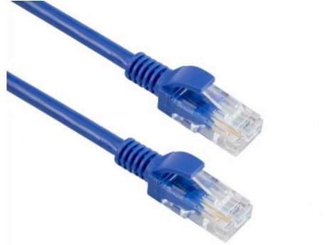 GEMBIRD UTP kabl CAT 5e sa konektorima, 0.25m, plavi (PP12-0.25M/B)