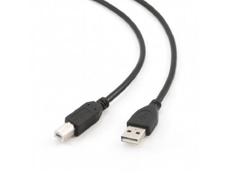GEMBIRD USB 2.0 TIp A - 2.0 Tip B, printer kabl, crni, 3m (CCP-USB2-AMBM-10)