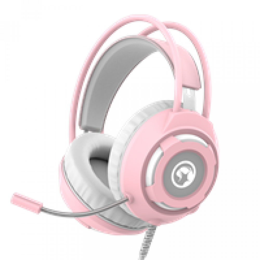 MARVO Slušalice HG8936 gejmerske sa mikrofonom,boja pozadinskog osvetljenja bela, roze 006-0515