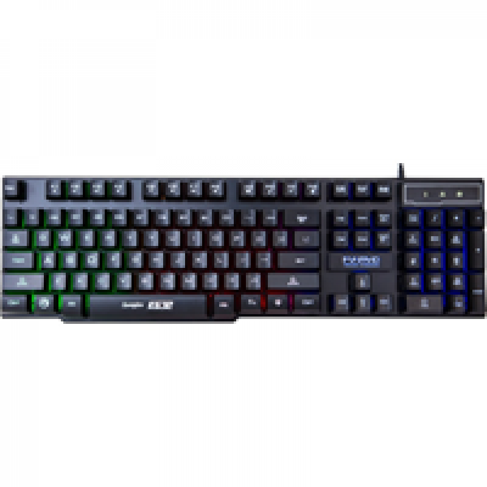 Tastatura USB Marvo K632 gejmerska sa 3 boje osvetljenja i poyadinskim i na tasterima crna 002-0079