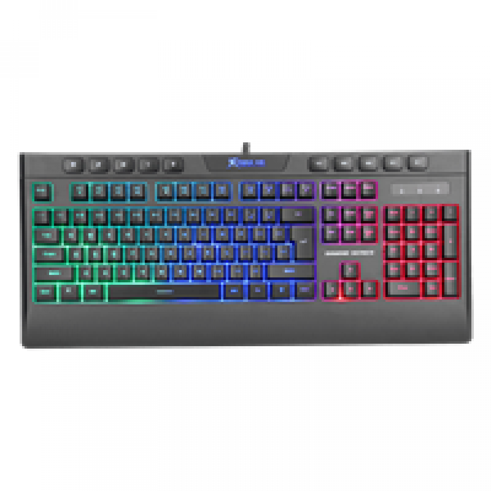 Tastatura USB xTrike KB508 membranska gejmerska, RGB pozadinsko osvetljenje crna 002-0171