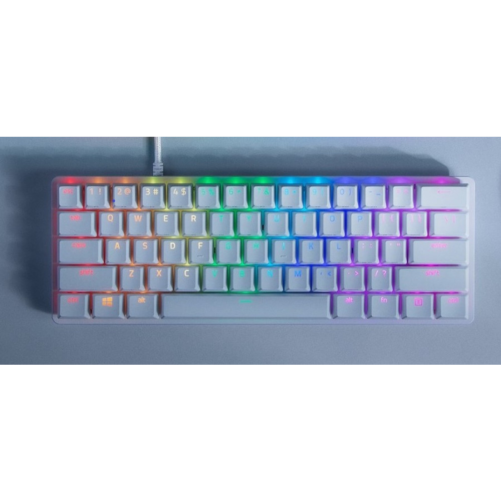 Huntsman Mini Mercury Edition 60% Opto-Gaming Keyboard (Clicky Purple Switch)