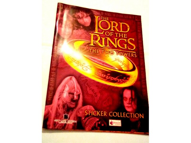 LORD OF THE RINGS-THE TWO TOWERS Prazan album + poster