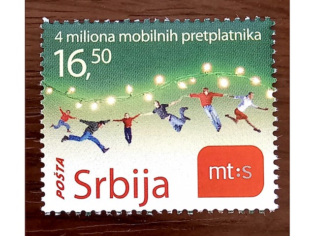 Srbija-Personalna marka-mts-MNH