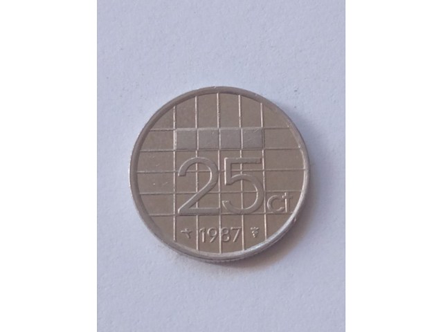 25 Cent 1987.g - Holandija -