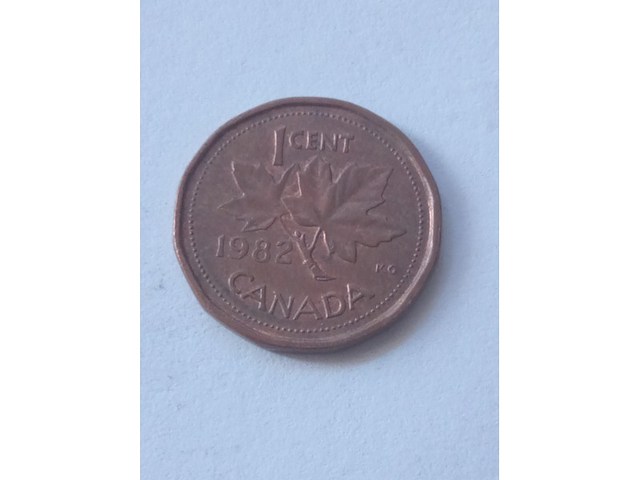 1 Cent 1982.g - Kanada -Kraljica  Elizabeta -