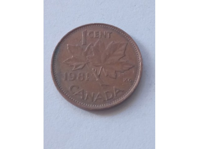 1 Cent 1981.g - Kanada -Kraljica  Elizabeta -