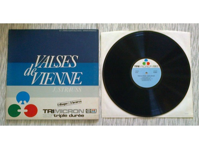 J. STRAUSS - Valses De Vienne (LP 104 min.) Made France