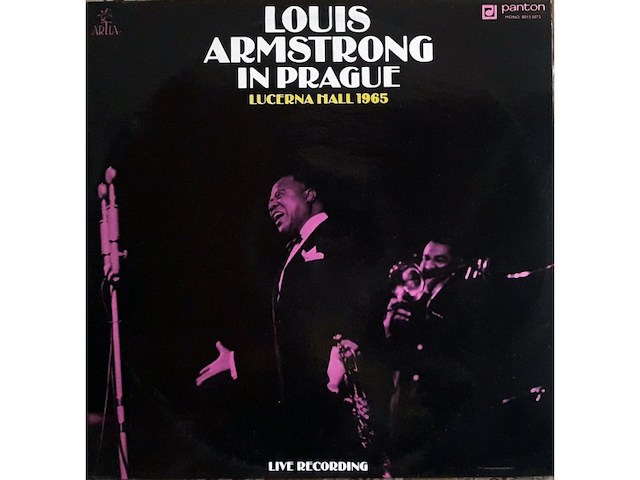 LP: LOUIS ARMSTRONG - IN PRAGUE (CZECHOSLOVAKIA PRESS)