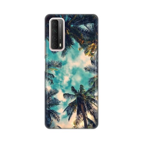 Silikonska futrola - maska print Skin za Huawei P Smart 2021 Palm tree