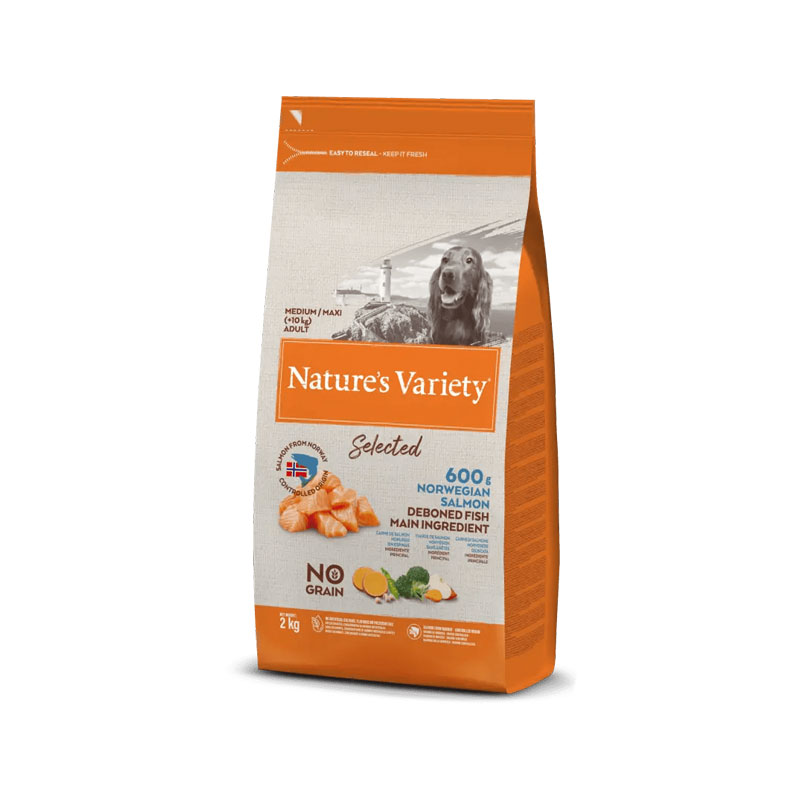 Nature's Variety selected losos medium adult 2kg