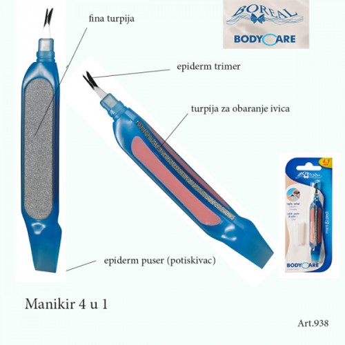 4 u 1 set za manikir i pedikir