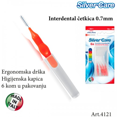 Interdentalna četkica 0.7 mm