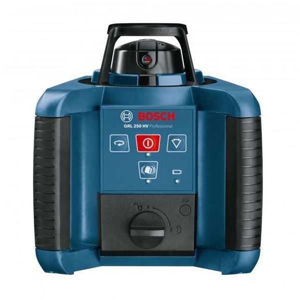 BOSCH Rotacioni laser GRL 250 HV u koferu sa 1 x baterijom (AA), kompletom dodatnog pribora