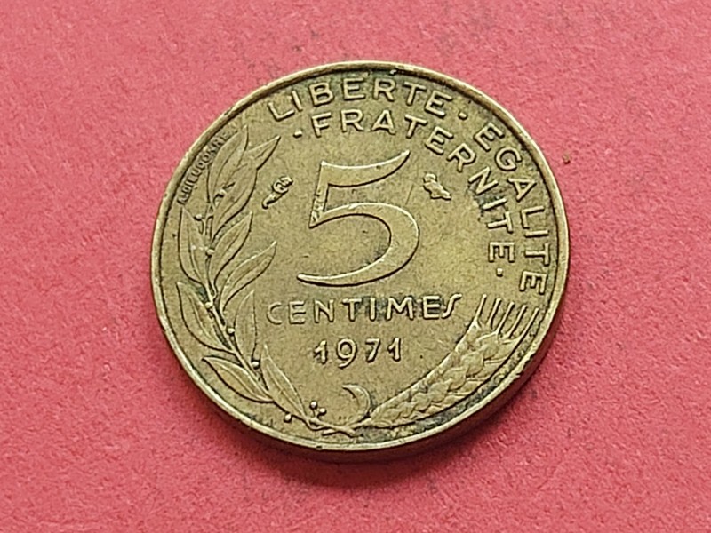 Francuska - 5 centimes 1971 god