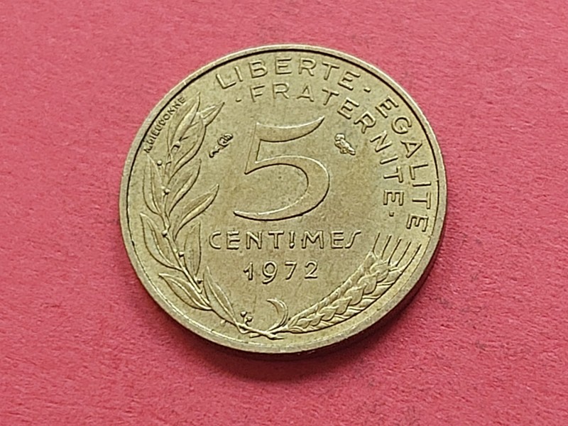 Francuska - 5 centimes 1972 god