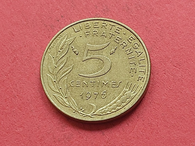 Francuska - 5 centimes 1976 god