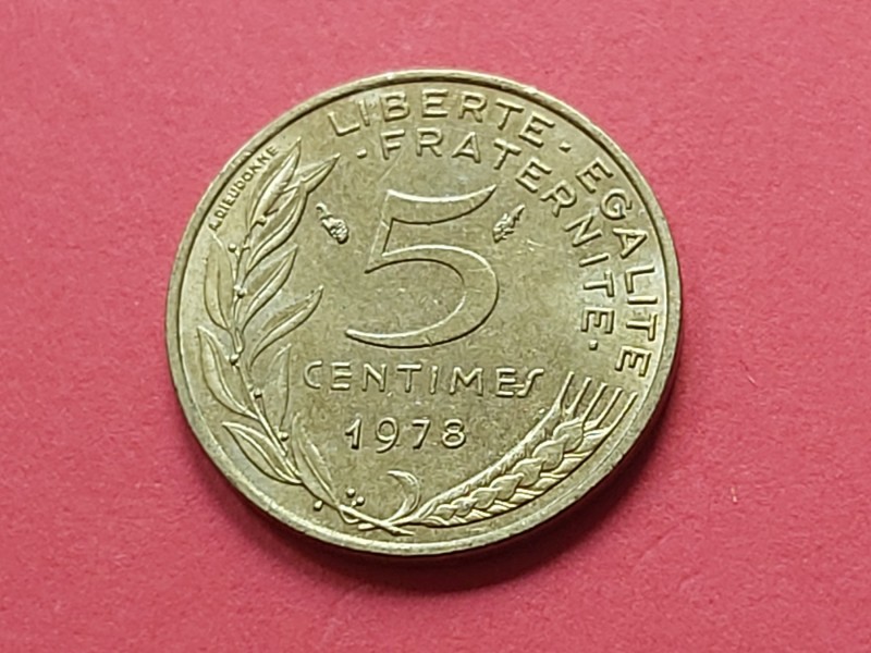 Francuska - 5 centimes 1978 god