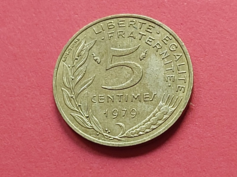 Francuska - 5 centimes 1979 god