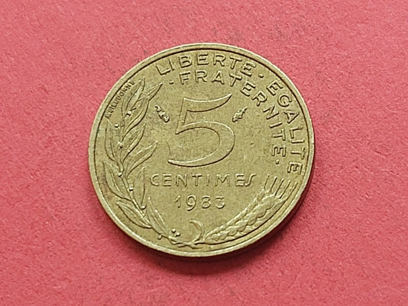 Francuska - 5 centimes 1983 god