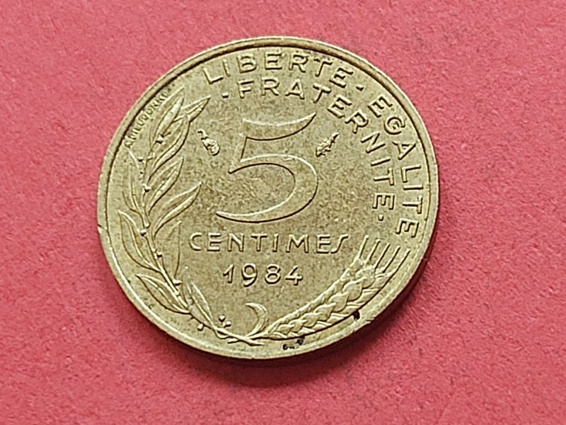 Francuska - 5 centimes 1984 god