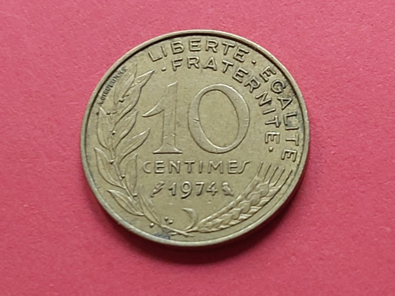 Francuska - 10 centimes 1974 god