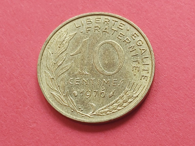 Francuska - 10 centimes 1976 god