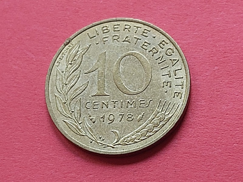 Francuska - 10 centimes 1978 god