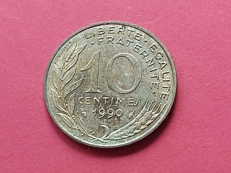 Francuska - 10 centimes 1990 god