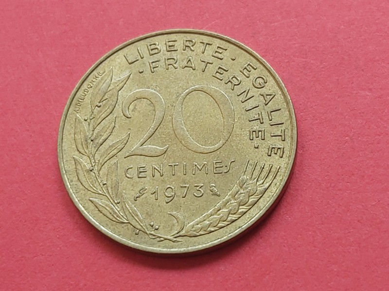 Francuska - 20 centimes 1973 god